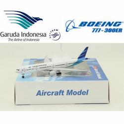 Jual Diecast Pesawat Garuda Indonesia Boeing B777-300ER 19 cm 1:400 ...