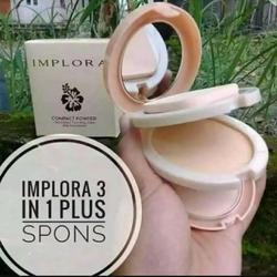 Promo IMPLORA HEALTHY GLOW CUSHION - BEDAK IMPLORA - 01 IVORY, REFILL ...