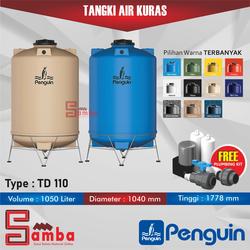 Jual Toren Air Penguin Total Drain TD 110 Tangki Air Kaki 1050 L Tandon ...