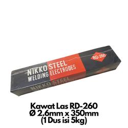 Jual Kawat Las Listrik / Elektroda Nikko RD 260 size 2.6x350mm(kemasan ...