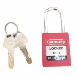 Jual Loto safety padlock thermoplastic red 38 mm lockout tagout - Merah ...