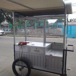 Jual gerobak roda 3 makanan - Kab. Bekasi - gerobak unik bekasi | Tokopedia