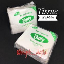 Jual [Promo Bundling] Tissue Toply Napkin 100 lembar (Belah 2) x 5 pcs ...