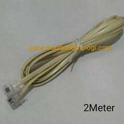 Jual Vention kabel Line Telepon RJ11 Telp Telfon Telpon - 2 Meter ...