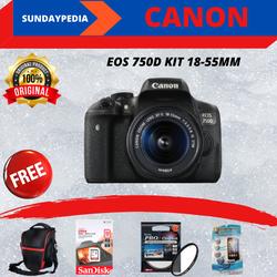Jual CAMERA CANON EOS 750D KIT 18-55MM / CANON 750D KIT 18-55MM - PAKET ...