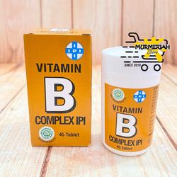 Jual vitamin B Complex IPI isi 45 tablet - Vit B kompleks Botol ...