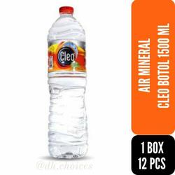 Jual CLEO BOTOL BESAR AIR MINERAL CLEO BOTOL ECO SHAPE 1500 ML PER ...