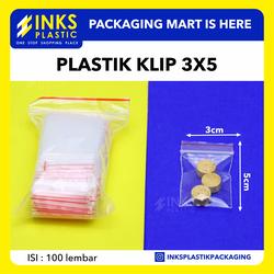 Jual Isi 100 Lembar Plastik Klip / Plastik Zipper / Plastik Ziplock ...