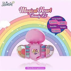 Jual AMARA Magical Heart Make Up Anak Beauty Kit Kosmetik Aman Anak ...