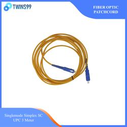 Jual Patchcord Fiber Optic SC UPC Simplex 3 Meter 2mm - Jakarta Utara - SENTATEL | Tokopedia