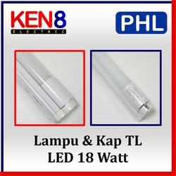 Jual Kap Lampu TL TKO 2 x 18 Watt | 2 x 8 Watt LED - 8 Watt Philips ...