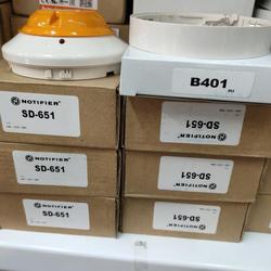 Jual Photoelectric Smoke Detector SD-651 & B401 Notifier by Honeywell ...