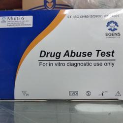 Jual Drug Abuse Test 6 parameter 1box isi 25pcs Merk Egens - Egens ...
