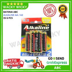 Jual Batre ALKALINE AA A2 AAA A3 ABC 1.5V Baterai Battery Batray Batrey ...