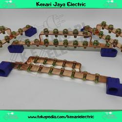 Jual FORT Terminal Nol Arde Strep Tembaga ASLI Busbar Grounding FTB800 ...