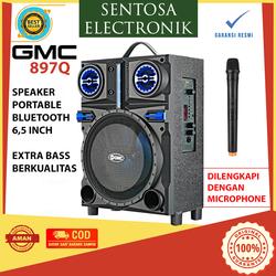 Jual GMC 897Q Speaker Portable/Ampli Meeting BLUETOOTH - 6,5 inch ...