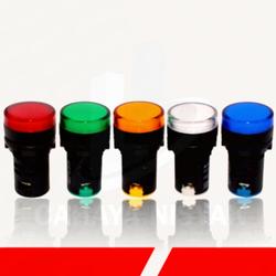 Jual PILOT LAMP PANEL DIREC / LAMPU INDICATOR PANEL 22MM 220V/PILOT ...