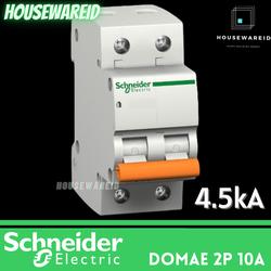 Jual MCB 2 Phase 10 Ampere 2p 10a 2pole Schneider Domae Baru 6kA ORI SNI - Jakarta Pusat ...