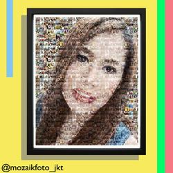 Jual MOZAIK FOTO edisi ulang tahun Uk. A3 - Frame Minimalis - Jakarta ...