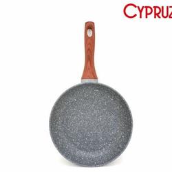 Promo Cypruz Grey Marble Fry Pan / Wajan Penggorengan Anti Lengket - 24 cm - Jakarta Utara ...