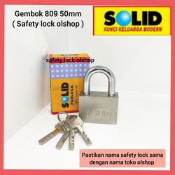 Jual Gembok Baja SOLID 809 40 mm - Jakarta Barat - Safety Lock | Tokopedia