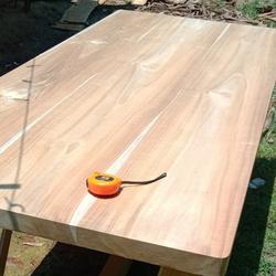 Jual Top table - daun meja fjl jati solid bisa custom ukuran papan kayu ...