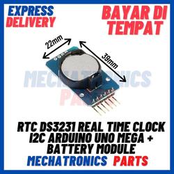 Jual [CNC] Rtc Ds1307 Real Time Clock I2c Arduino Uno Mega + Battery ...