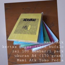 Jual Kertas Buffalo A4 230gsm isi 30 lembar / Kertas Cover Jilid A4 ...