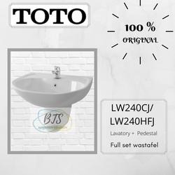 Jual Wastafel TOTO LW240CJ / LW240 / LW 240 J - full set - Kota ...