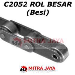 Jual RANTAI C2062 ROL BESAR BESI DOUBLE PITCH CHAIN CONVEYOR ROLL C ...