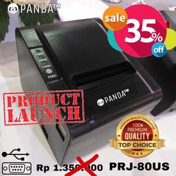 Promo POS MINI PRINTER KASIR 80MM THERMAL PANDA PRJ-80US(USB+SERIAL+CUTTER) Cicil 0% 3x ...