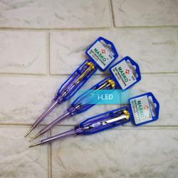 Jual MASKO TESPEN MAGNET / TEST PEN / OBENG TEST LISTRIK PLUS / MINUS ...