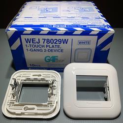 Jual Panasonic Frame 1 Gang 2 Device WEJ78029 WIDE SERIES - Jakarta ...