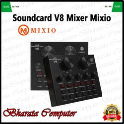 Promo MIXIO Sound card V8 Mixer SoundCard V8 MIXER Audio USB External ...