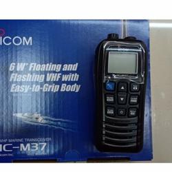 Jual Original Ori HT Icom IC M37 M-37 VHF Marine pengganti IC M36 ...