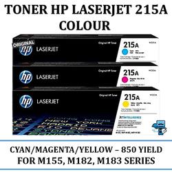 Promo Toner HP 215A Black Colour Laserjet 215 Original M155 MFP M182 ...