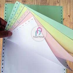 Jual Kertas Continuous/Continous Form 4 Ply Bagi 2, 4 Rangkap K4/2 NCR ...