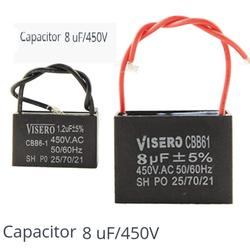 Jual kapasitor capacitor kotak 8uf 8 uf 8mf mf 450v 500v 500 volt ...