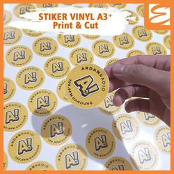 Jual Cetak Stiker Custom A3+ Satuan | Print Sticker Label - Vinyl Matte ...