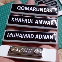 Jual Nama Dada Name Tag Papan Nama Kuningan - MAGNET - Jakarta Pusat ...