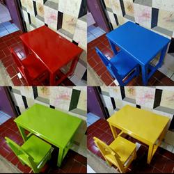 Promo Meja Belajar makan Anak Meja tk set - Jakarta Utara - Stetig ...