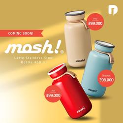 Jual Mosh Bottle Latte Tumbler - Botol Minum Termos Stainless 450ML ...
