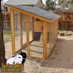 Jual KANDANG KAYU/BESI AVIARY TAMAN HEWAN KELINCI KUCING BURUNG AYAM ...