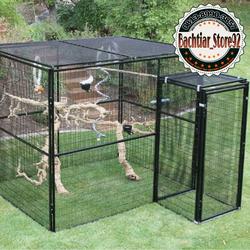 Jual KANDANG KAYU/BESI AVIARY TAMAN HEWAN KELINCI KUCING BURUNG AYAM ...