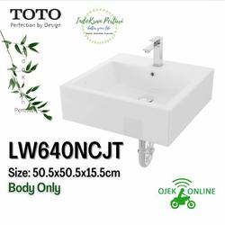 Jual Wastafel TOTO LW647CJT1 (Complete/Semi Recessed Lavatory) /Ojek Instan - Body Only - Kab ...