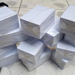 Jual Kartu Pvc Putih Polos / Blank White Id card (BOX) - Jakarta Barat ...