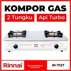 Promo RINNAI RI-712T KOMPOR GAS 2 TUNGKU / GAS COOKER / RI712T Cicil 0% ...