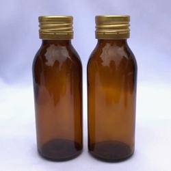 Jual Botol kaca amber berbagai ukuran tutup ulir neck 18mm - 100ml, black phenolic - Kab ...