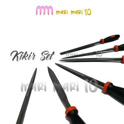 Jual Alat Kikir Mini Set Kikir Besi 1 Set 5 Pcs 8 inch 150mm Steel File ...