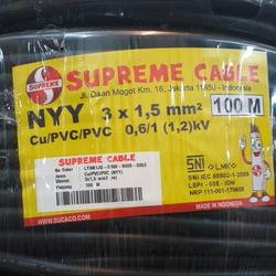 Jual Kabel NYY 3 x 2.5mm Merk Supreme / Kabel NYY 3 x 2.5 mm Supreme - 50 Meter - Jakarta Pusat ...